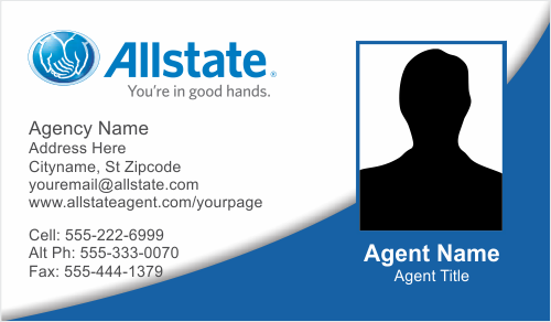 Order Allstate Insurance Business Card Templates